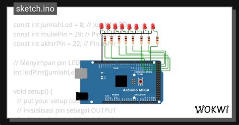 8ledarraykirikanan Wokwi Esp32 Stm32 Arduino Simulator 8ledarraykirikanan Wokwi Esp32 Stm32 Arduino Simulator