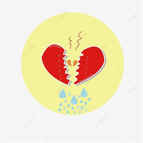 Broken Heart With Tears