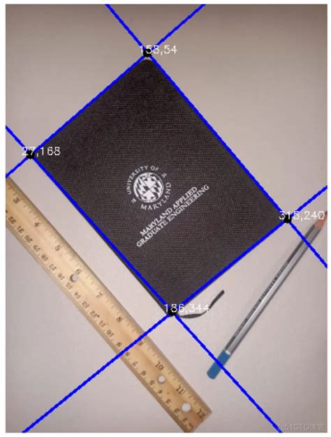 霍夫变换直线检测原理和应用ai算法之道的技术博客51cto博客