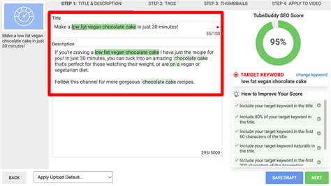 SEO Studio Optimize Your YouTube Channel TubeBuddy