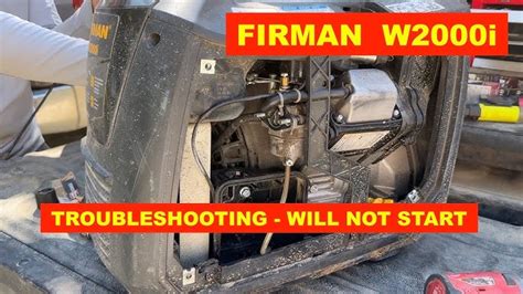 Firman Generator Troubleshooting Quick Fixes And Tips