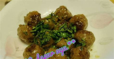 Resep Bola Daging Sapi Saus Tiram Oleh 🍰🍧dapur Ayu 🍰🍨 Cookpad