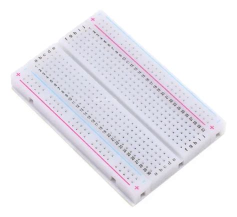 Protoboard 400 Pontos Breadboard 400 Furos Arduino