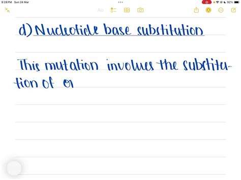 The Original Strand Of Dna Looks Like This Acgtctcga The Mutated Strand Looks Like This