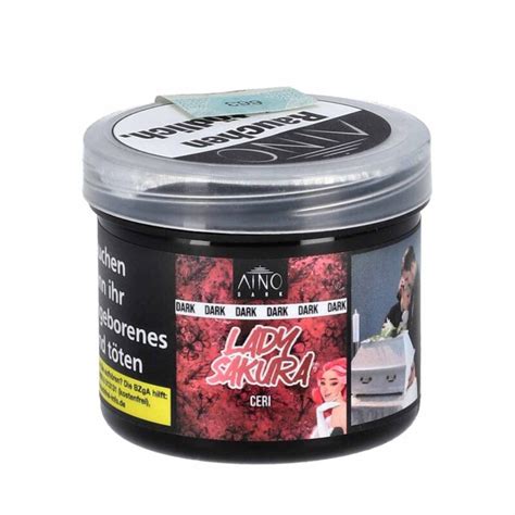 Aino Dark Tobacco 25g Lady Sakura Buy Hookah Tobacco Online 4 99