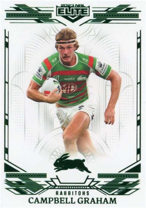 2023 Nrl Elite Emerald Mojo Me112 Campbell Graham South Sydney