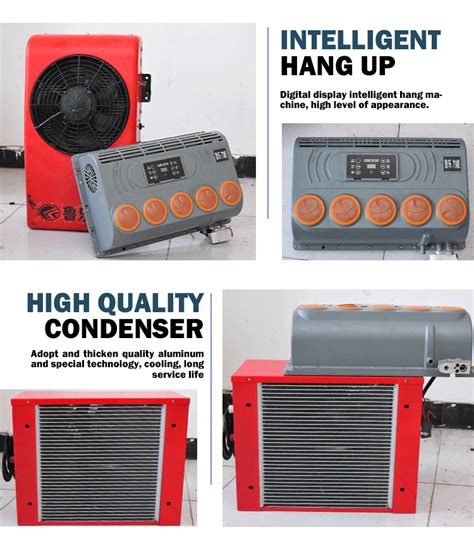 Variable Frequency Air Conditioning Kit Parking Cooling Heater Dc V Overhead Air Conditioner
