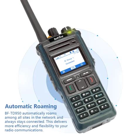 Belfone Portable Trunking Dmr Tier3 Two Way Radio Full Duplex Bf Td950 Ip68 Uhf Tier3 Two Way