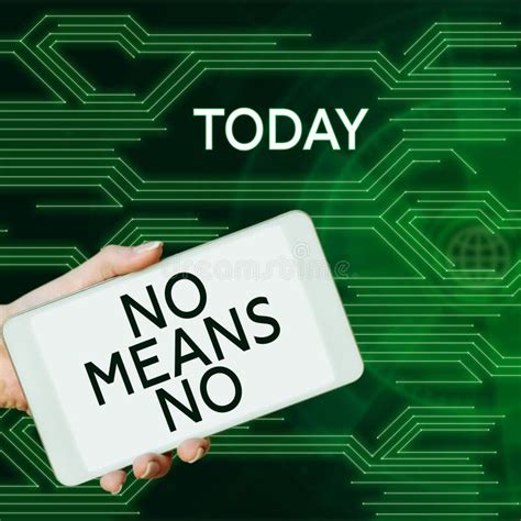 Inspiration Showing Sign No Means No Business Idea Stop Abuse Gender Inspiration Showing Sign No Means No Business Idea Stop Abuse Gender