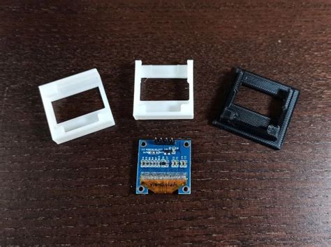 Ssd1306 Oled Display Cover Set By 3dlayerz Makerworld