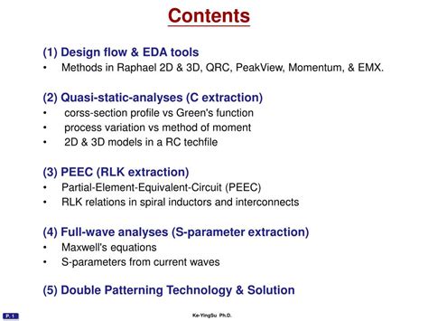 Ppt Numerical Electromagnetics And Semiconductor Industrial