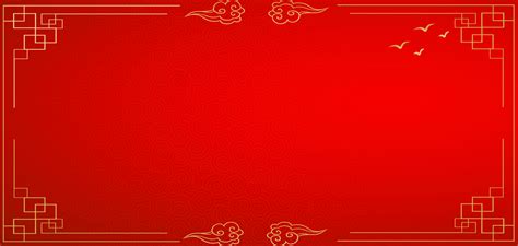 中国风边框底纹红色背景图片 中国风边框底纹红色背景素材图片 千库网