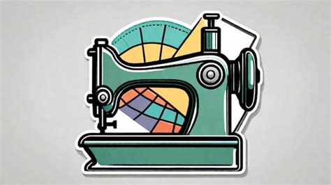 Premium Photo Sewing A Patch Onto A Garment