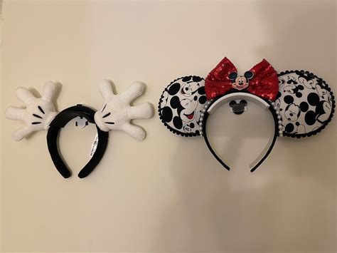 Decorated Mickey Ear Wall Displays 5 10 Or 20 Packs Also 3 Etsy