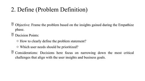 The Decision Making Process In Design Thinkingpptx