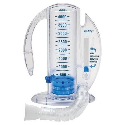 {rx} Spirometer Exerciser 4000 Volumetric Each