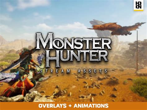 Monster Hunter Stream Overlays Animations Etsy