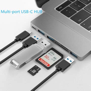 Buy Wholesale China 6 In 1 Usb 3 0 Pd 100w Type C Port Hub Multiport