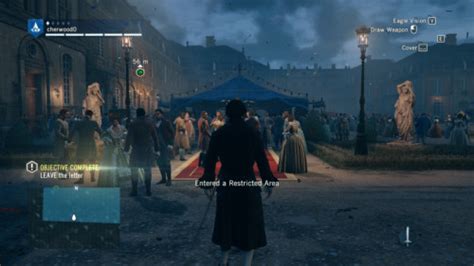 Assassins Creed Unity Interface In Game Video Game Ui