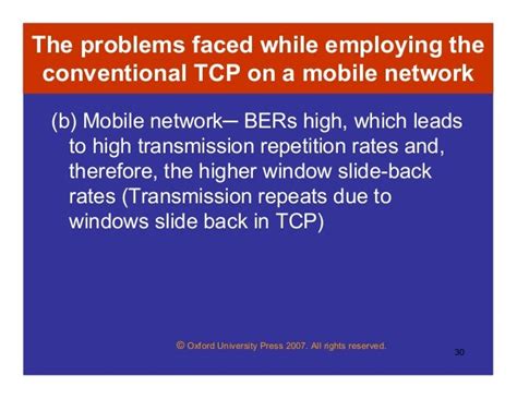 Mobile Computing Tcp Data Flow Control