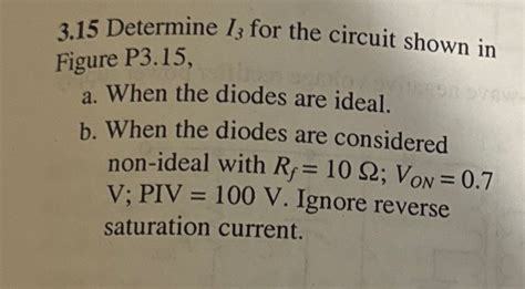 Solved 315 ﻿determine I3 ﻿for The Circuit Shown In Figure