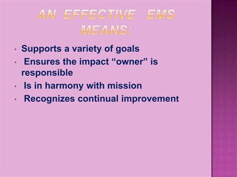 Environmental Management System PPT