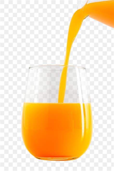Pouring Fresh Organic Orange Juice Premium Png Sticker Rawpixel