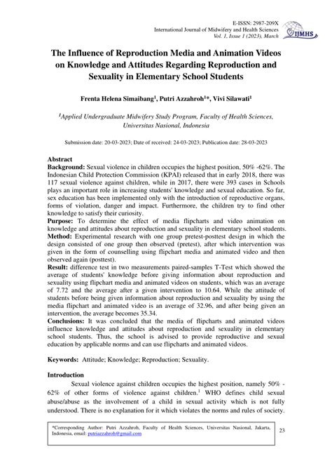 Pdf Influence Of Reproduction Media And Animation Videos On Knowledge