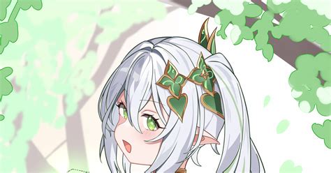 原神 纳西妲 滨狛人阿鹏のイラスト Pixiv
