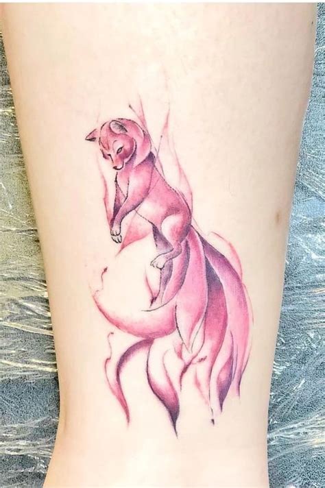Kitsune Nine Tailed Fox Tattoos Tatuagem De Raposa Tatuagens