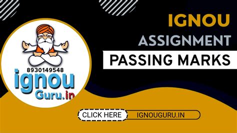 What Is The Ignou Assignment Passing Marks 2025 2026 Ignou Guru