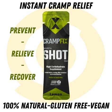 Jual Minuman Energy Drink Anti Kram Crampfix Quickfix Shot Lemon 20ml Shopee Indonesia
