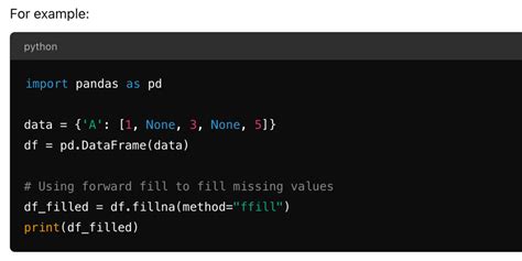 Deprecated Fillna Method Ffill Method In Pandas Discovered Dev
