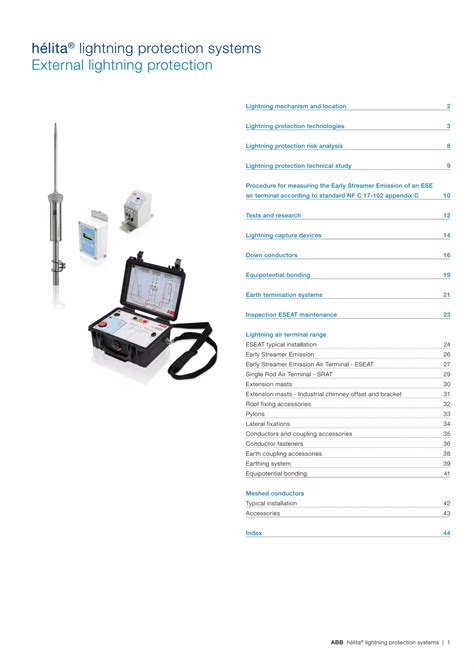 Abb Helita External Lightning Protection Pdf