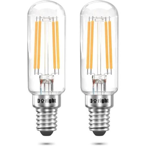 E Led Hotte Machine Ampoules Dimmables W T Tube Filament Ampoules