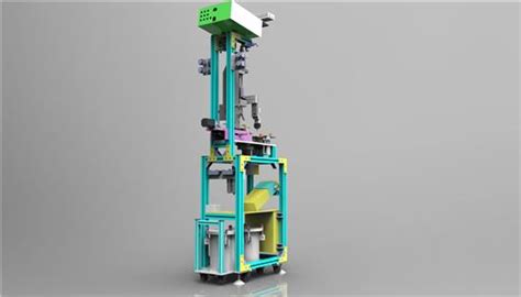 全自动涂胶机3d模型下载三维模型solidworks模型 制造云 产品模型