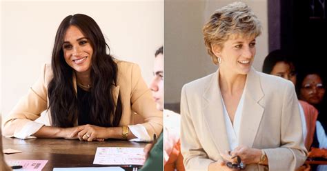 Meghan Markle Wears a Tan Chloé Blazer Like Princess Diana s POPSUGAR