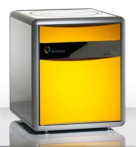 carbon and sulfur elemental analyzer rapid cs cube