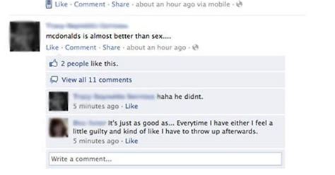 Mcdonalds Is As Good As Sex Rfunny Mcdonalds Is As Good As Sex Rfunny