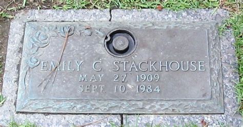 Emily Chloe Gorrell Stackhouse 1909 1984 Find A Grave Memorial