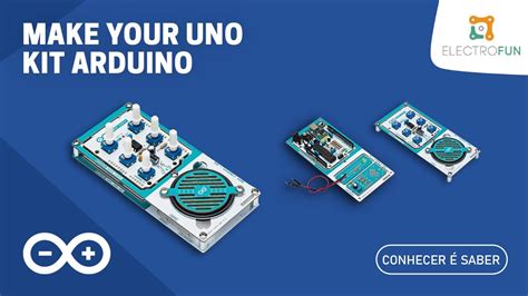 UM KIT PARA SOLDAR O ARDUINO UNO MAKE YOUR UNO KIT ElectroFun Pt YouTube
