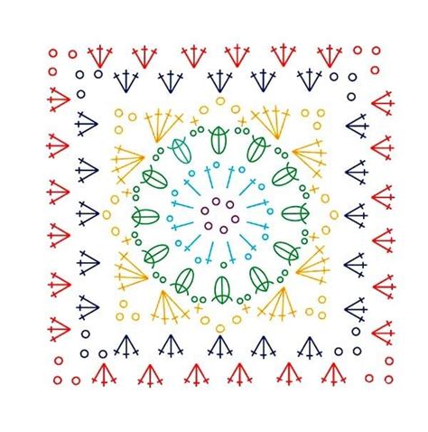 Beautiful Crochet Square Diagrams For Your Next Project Manual Crafts