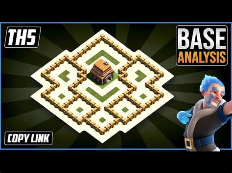 Clash Of Clans Town Hall Level 5 Trophy Base