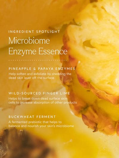 Microbiome Enzyme Essence True Botanicals