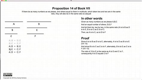 Euclids Elements Book 7 Proposition 14 Youtube