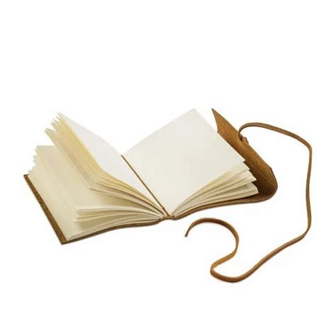 Perfect Bound Handmade Leather Journal With Antique Key Lock A4 At Rs