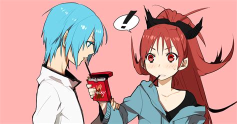 魔法少女まどかマギカ ♂さやと♀杏子 黒野ユウのイラスト Pixiv