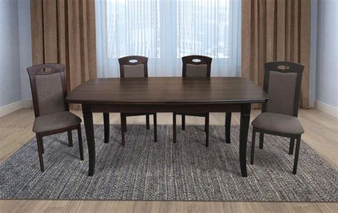 Стіл Обідній 180 230 ×76 5×90 Модуль Люкс горіх темний купить онлайн на Rozetka