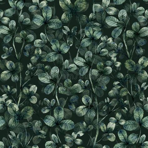 Clover Drawing Pattern Stock Illustrations 7577 Clover Drawing