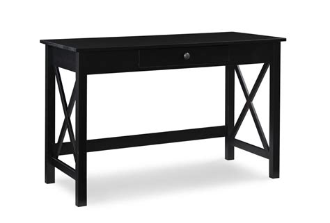 Office Dover Lap Top Desk Drawer Black